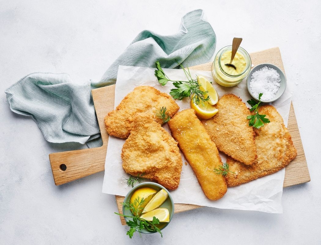 AMANDA PANERER FISK I TRE VERSIONER - Amanda Seafoods